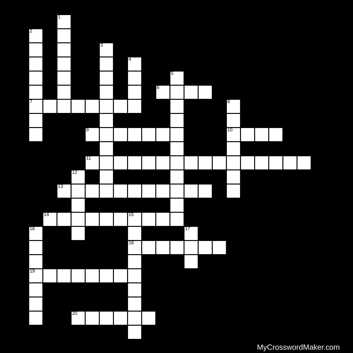 ESL Intermediate 1 Unit 1 - Crossword Puzzle