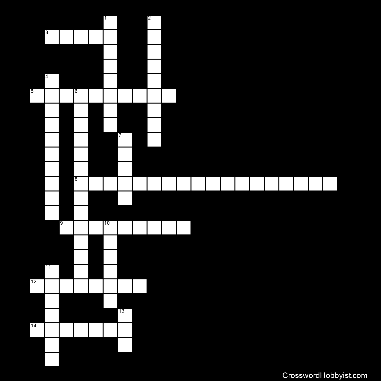 Early Humans Vocabulary - Crossword Puzzle