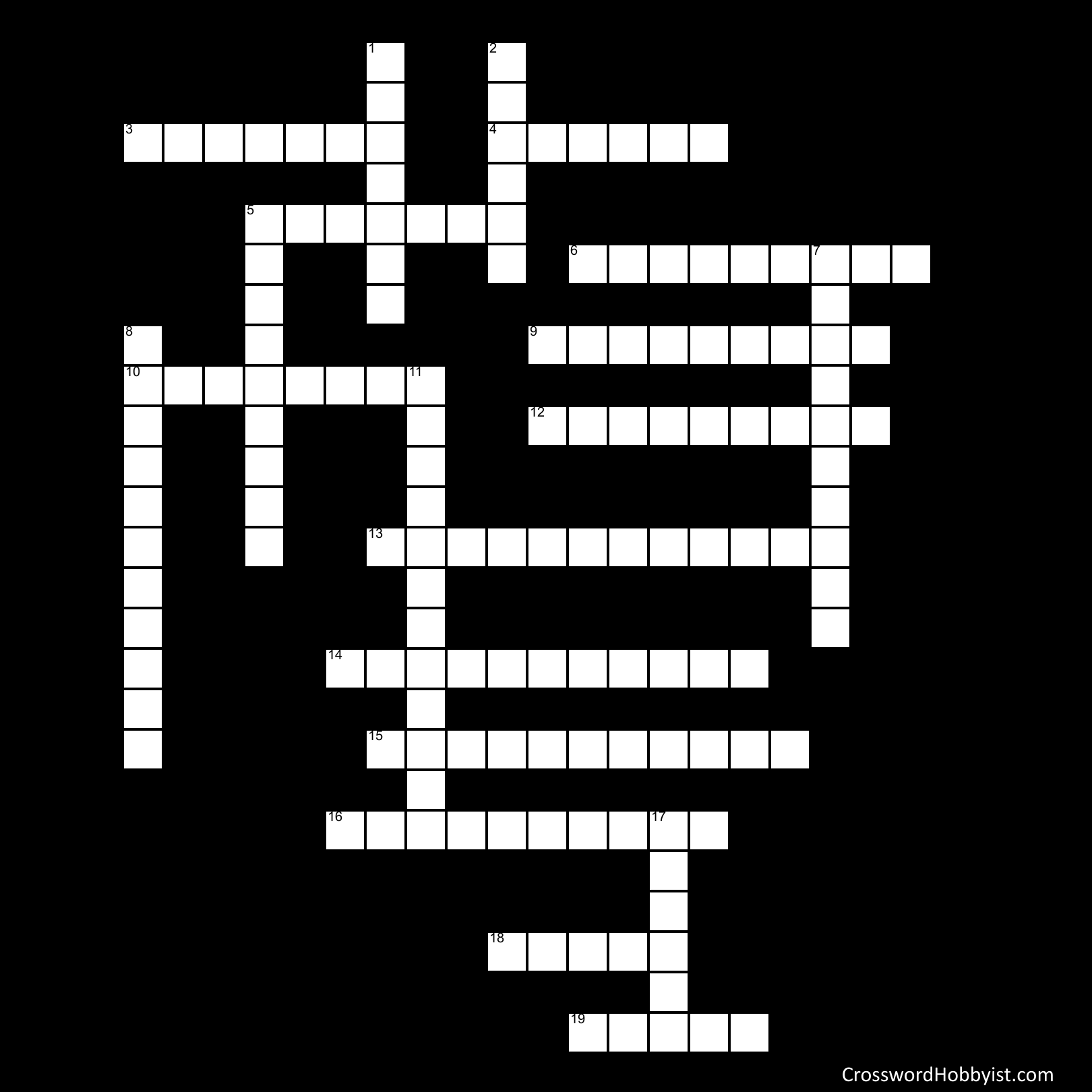 Early Modern Times - Crossword Puzzle