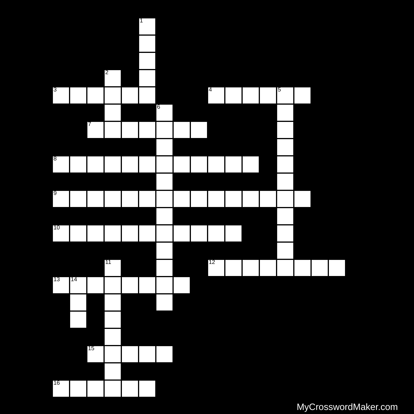 Earth Science chapter 4 - Crossword Puzzle