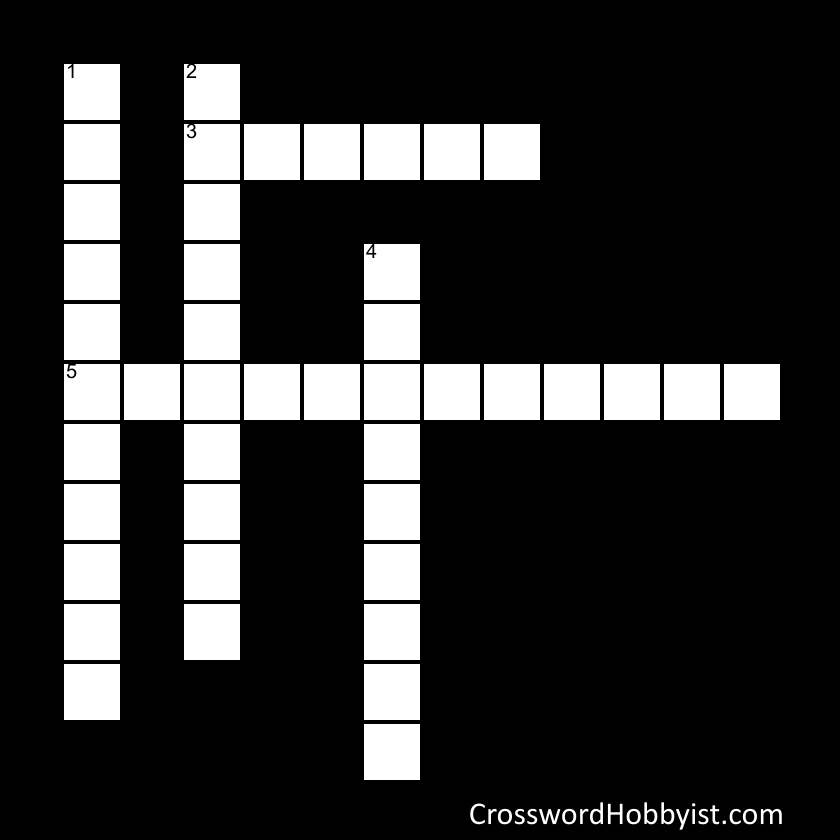 Earth science vocabulary - Crossword Puzzle
