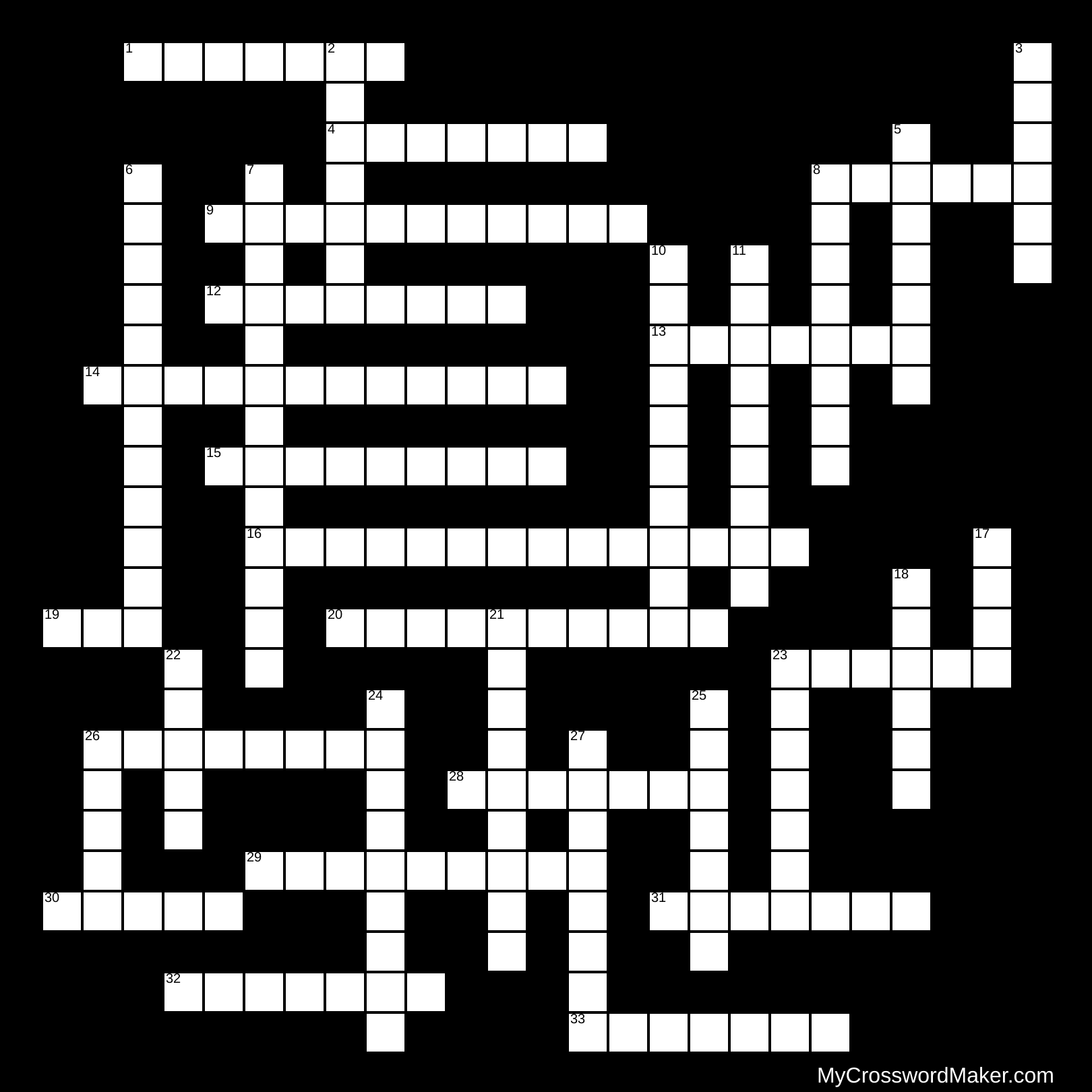 Earthquakes, Volcanoes and Tsunamis - Crossword Puzzle