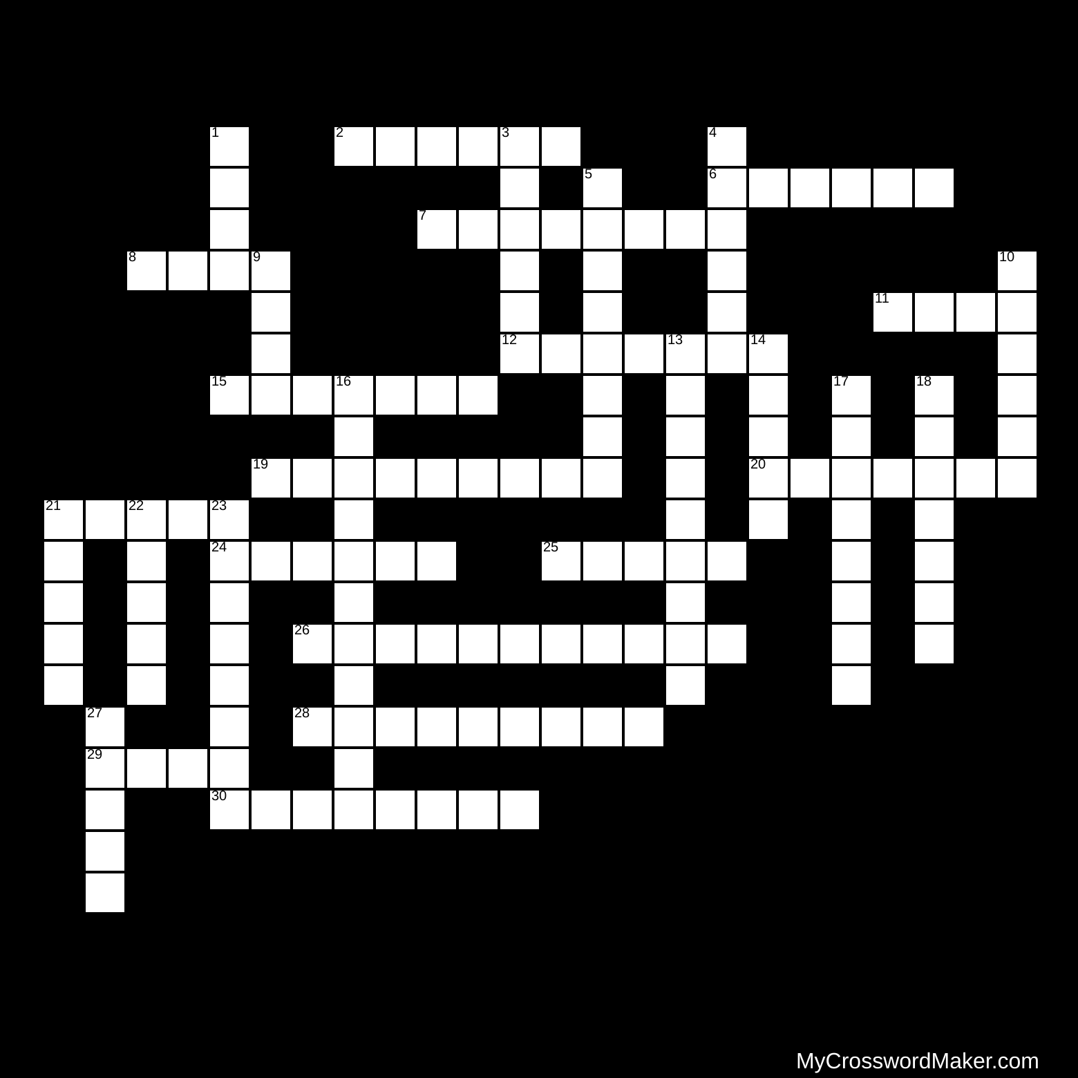 Earth's Last Days - Matthew 24:1-44 KJV - Crossword Puzzle