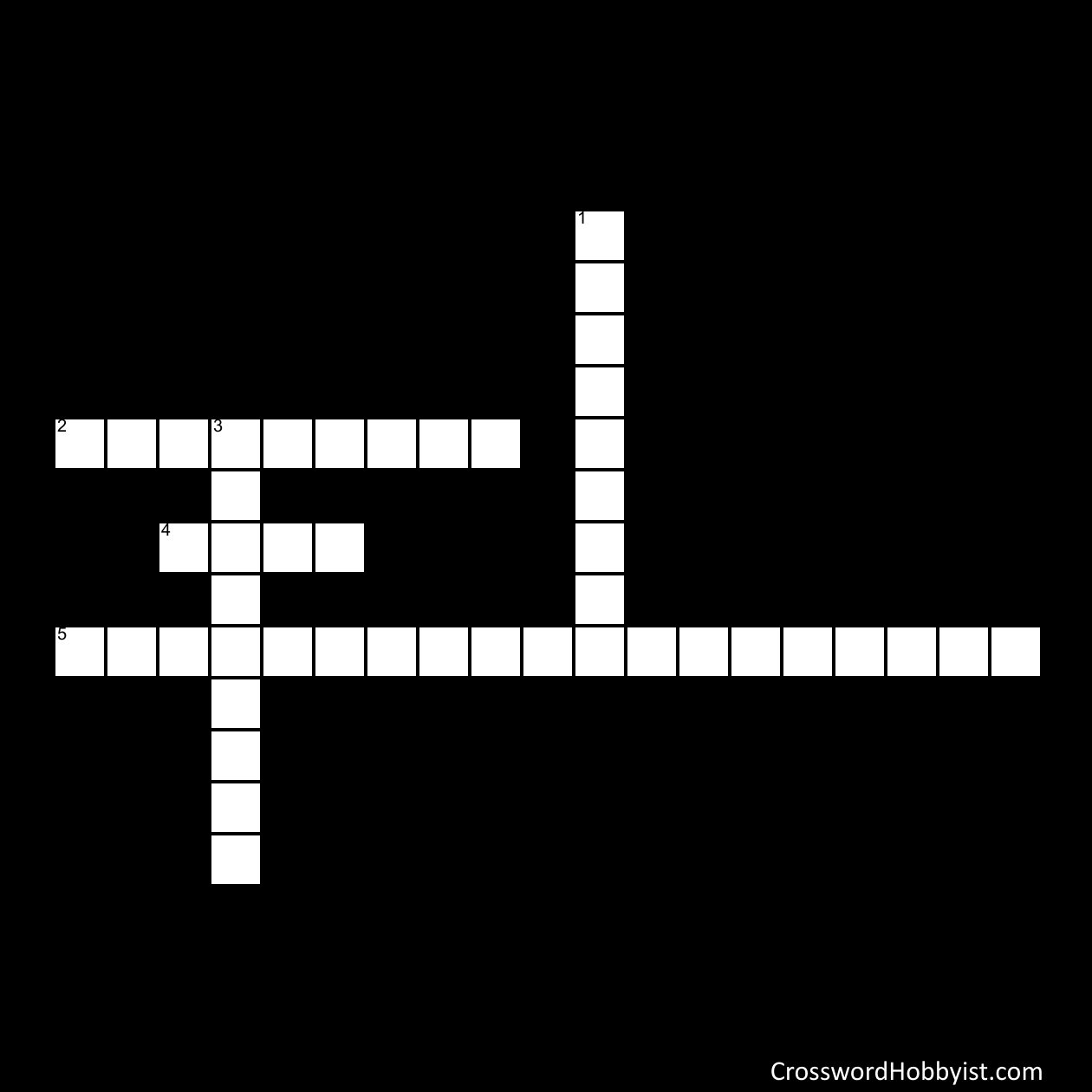 Echinodermata - Crossword Puzzle