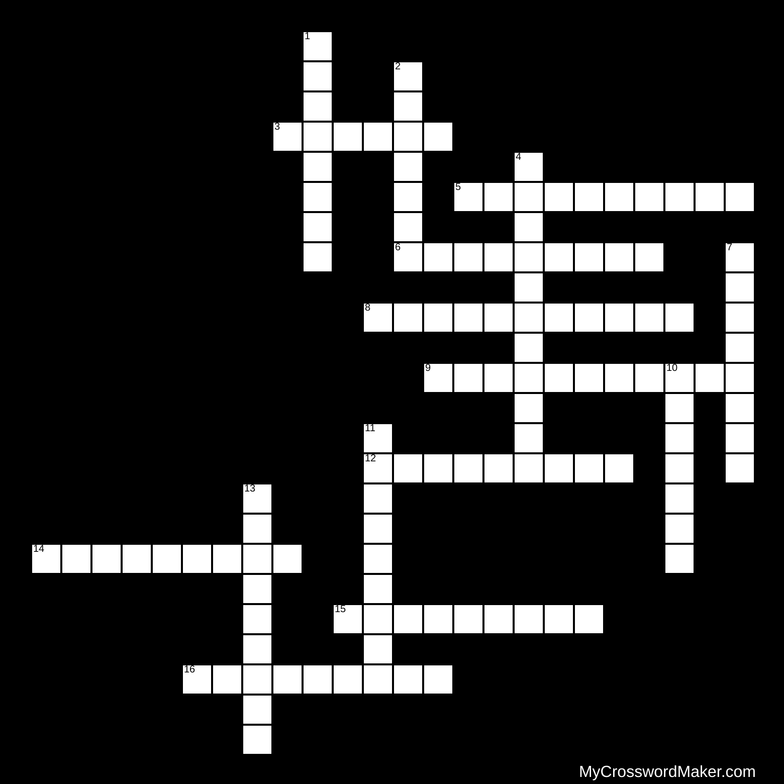 Ecology Vocabulary - Crossword Puzzle