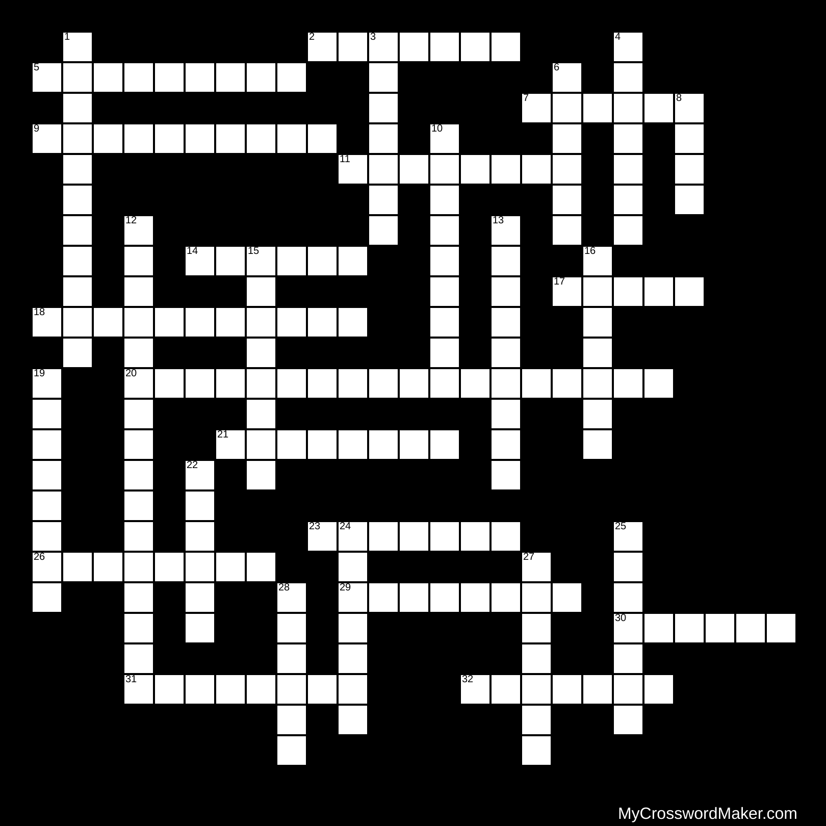 El vocabulario de la clase - Crossword Puzzle