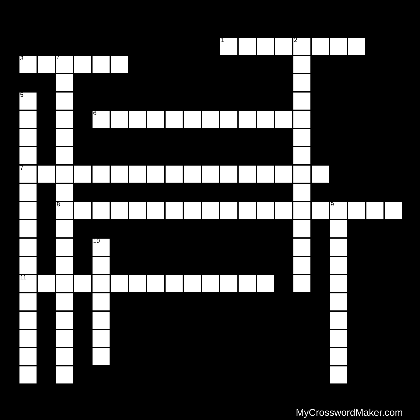 Electricity Unit Vocabulary - Crossword Puzzle