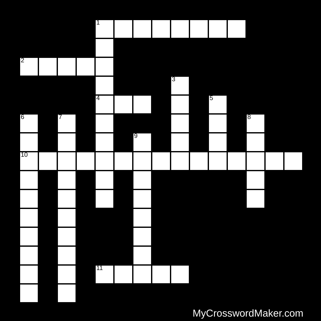 Elements of Drama Vocabulary - Crossword Puzzle