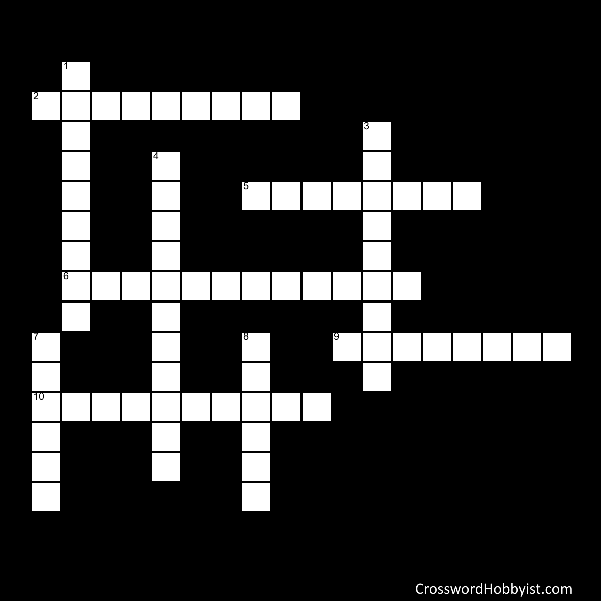 Emerson's Nature - Crossword Puzzle