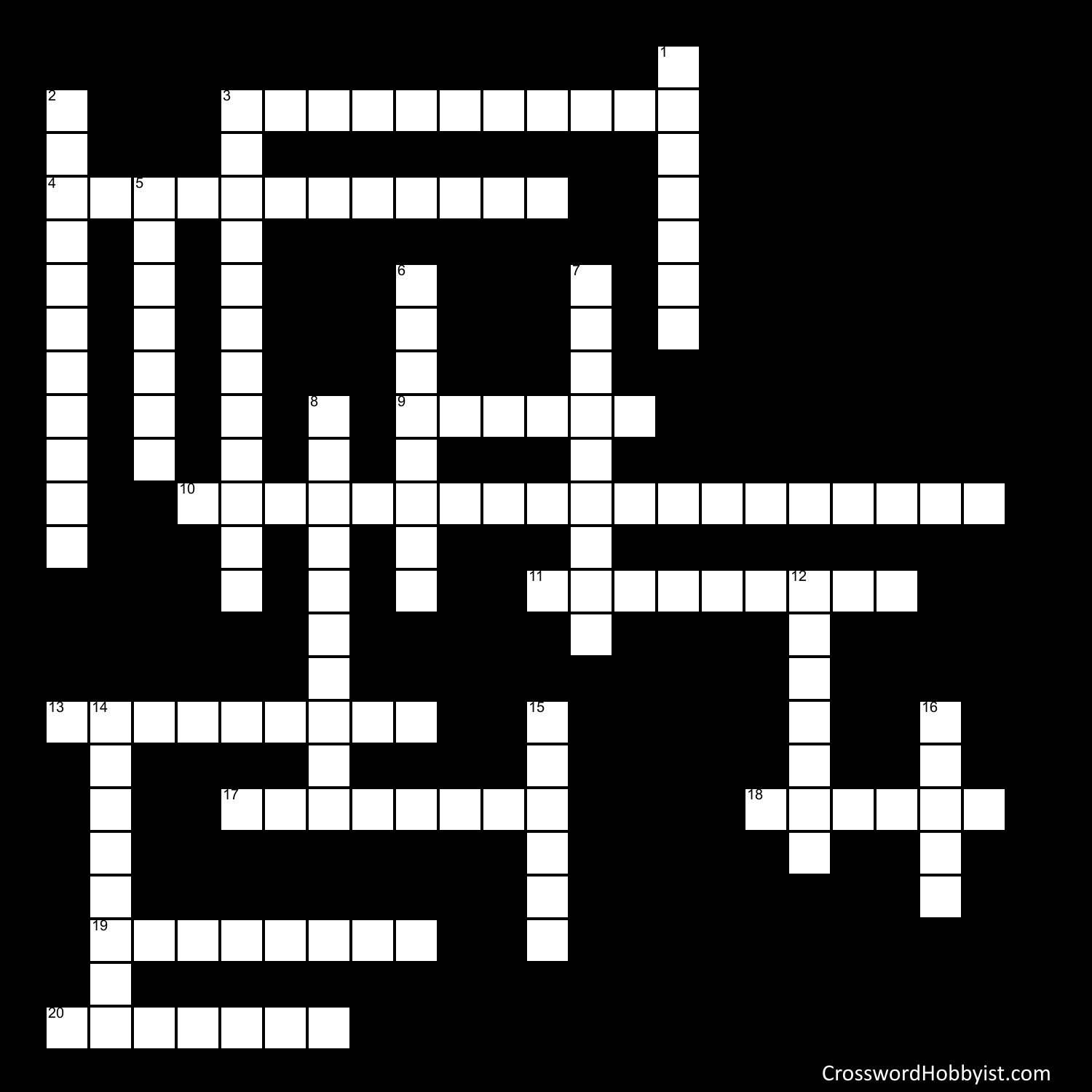Endocrine System - Crossword Puzzle