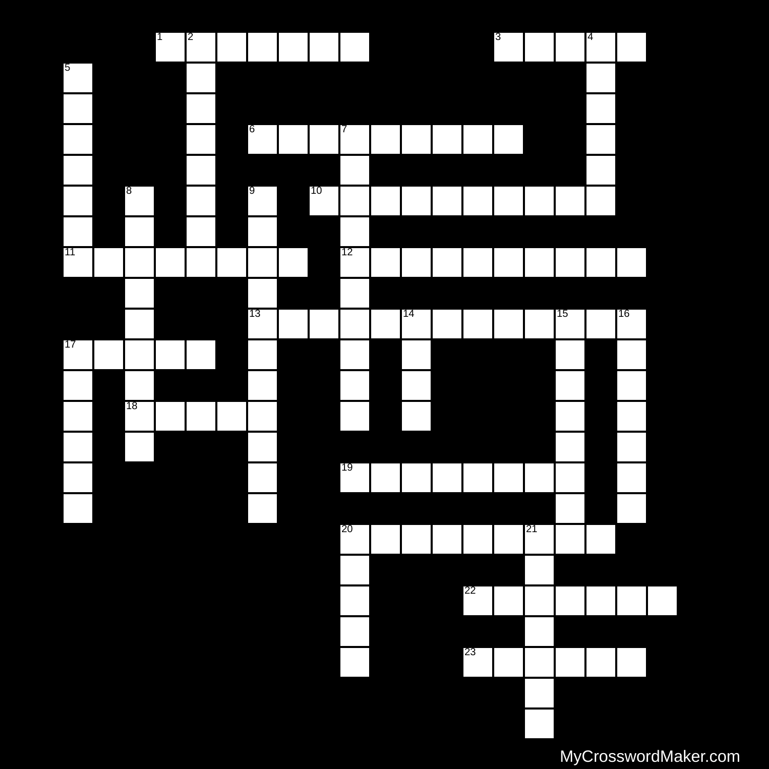 Eng II - Vocabulary Puzzle - Crossword Puzzle