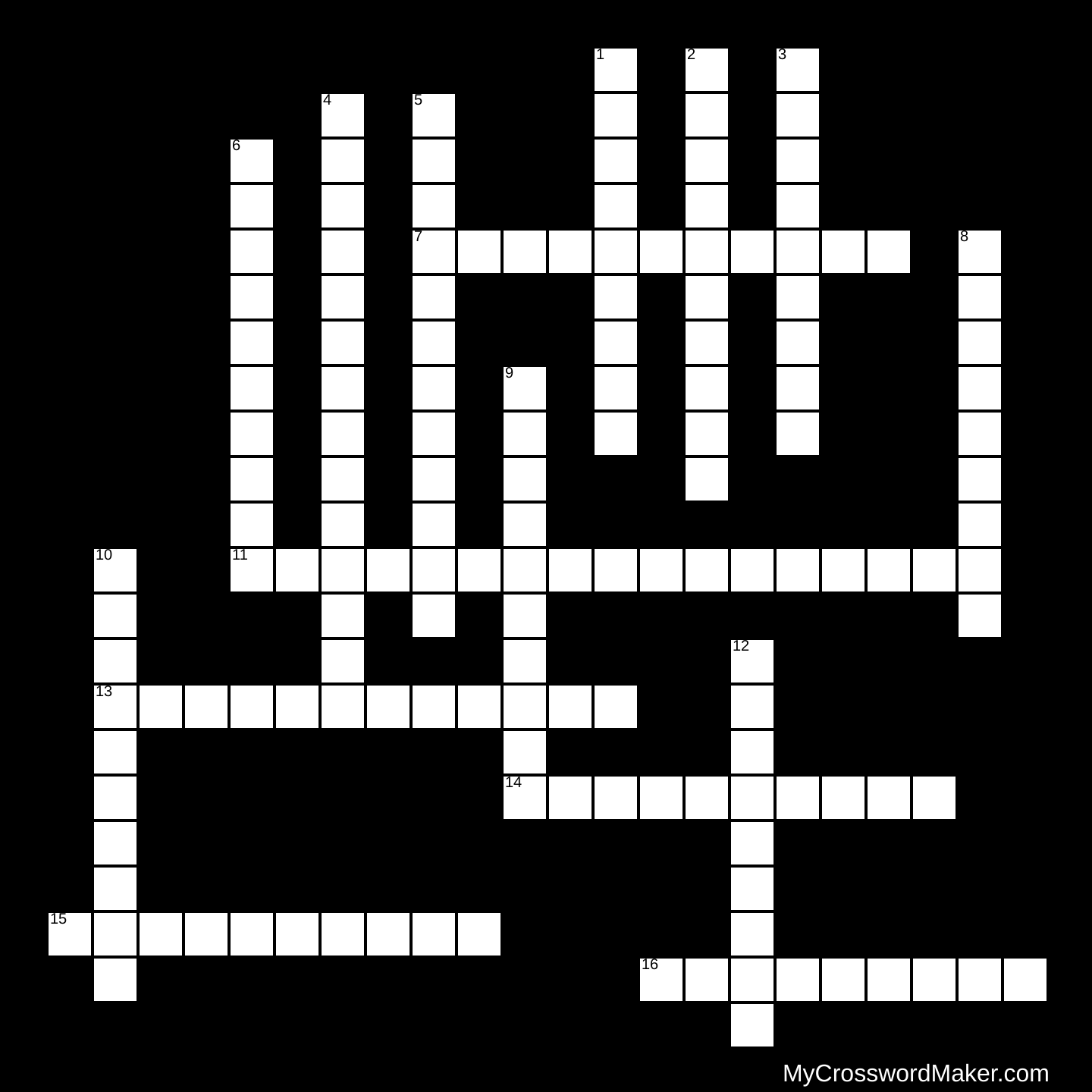 Evolution - Crossword Puzzle