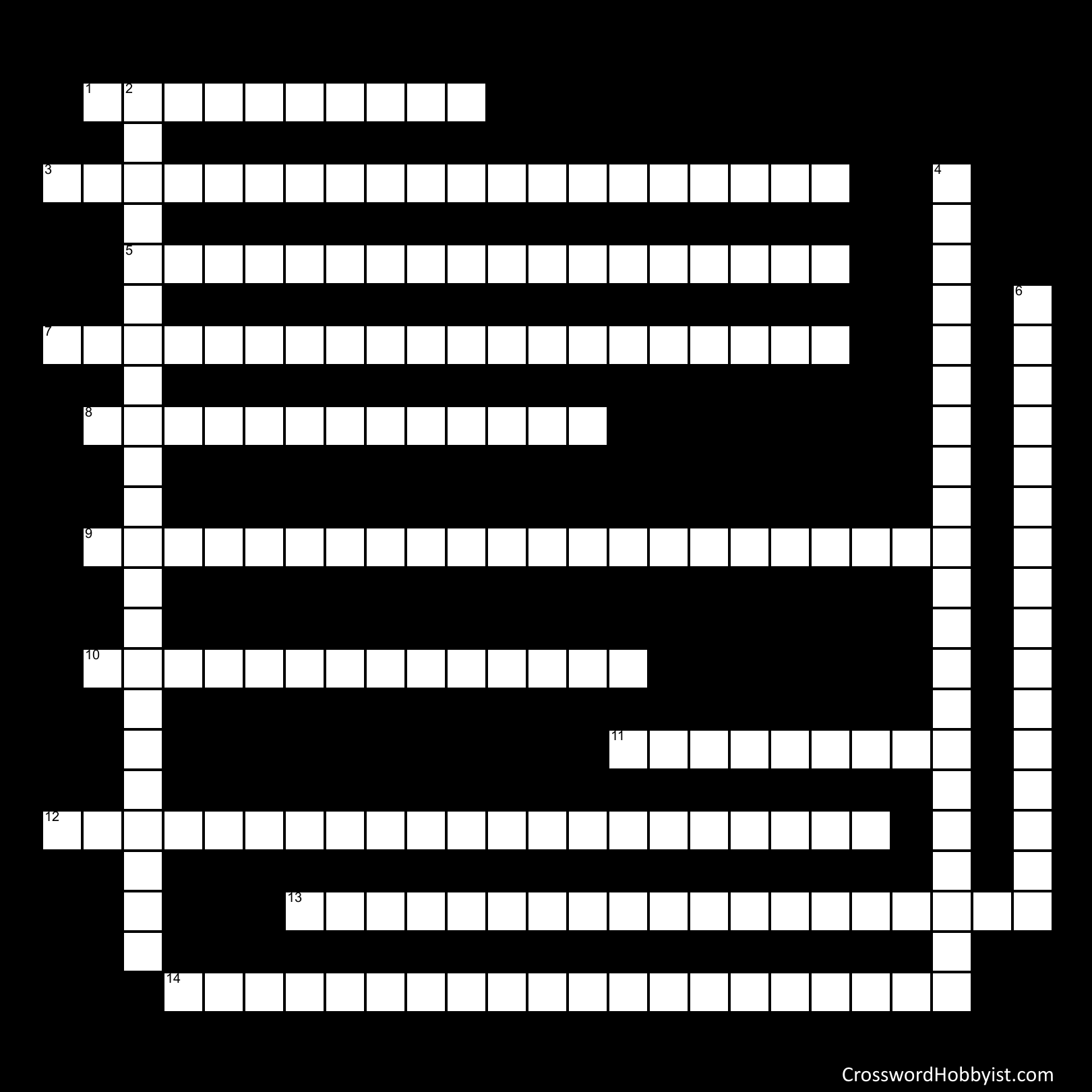 Evolution of Populations - Crossword Puzzle