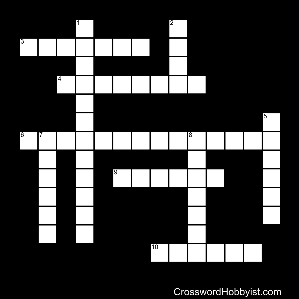Excretory System - Crossword Puzzle