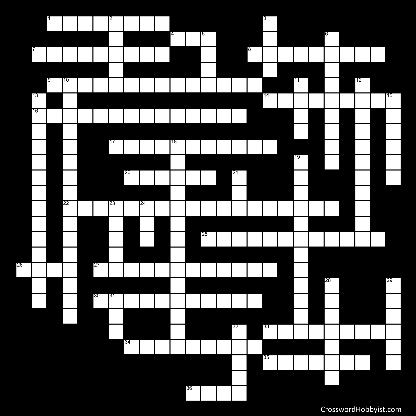 FILM TERMINOLOGY - Crossword Puzzle
