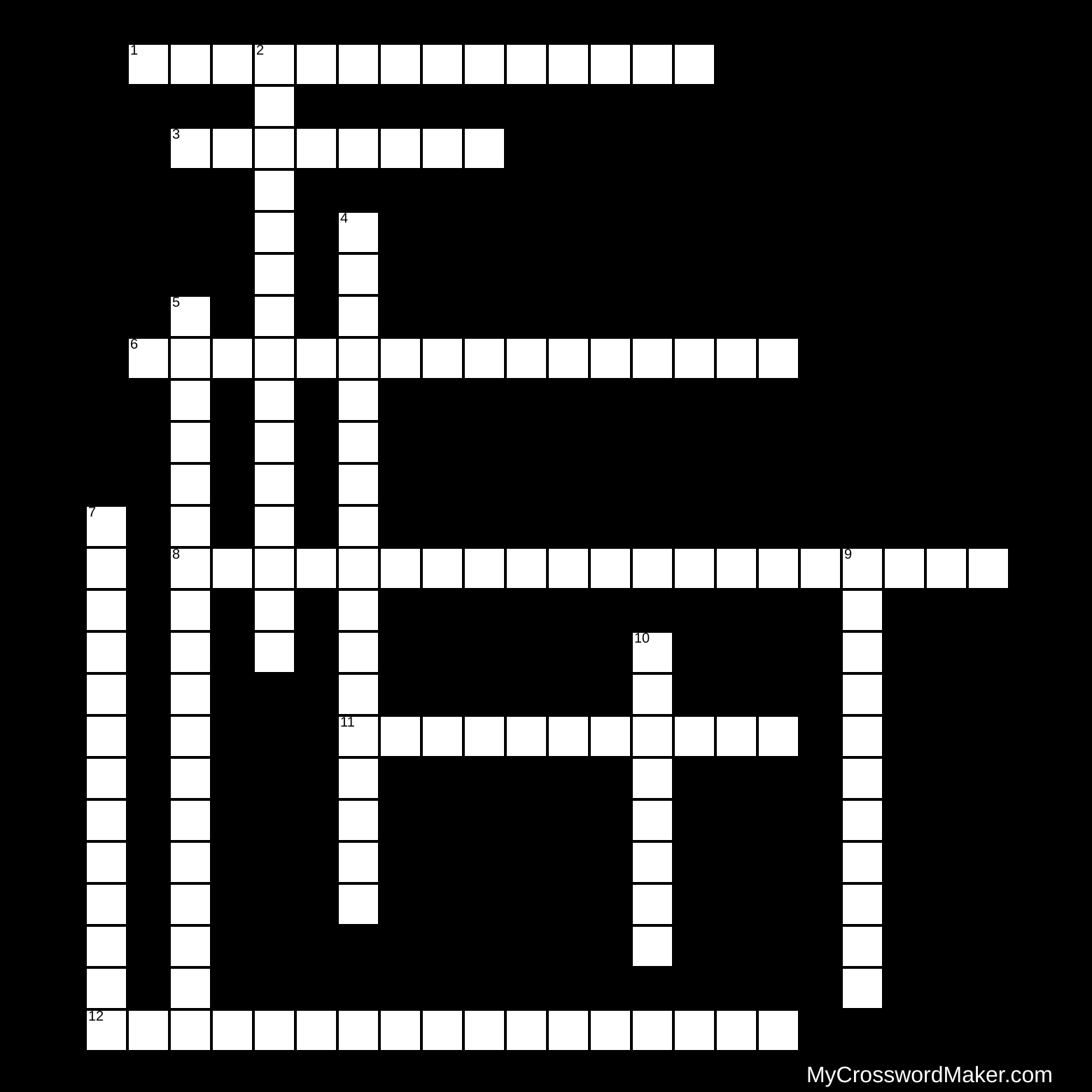 Famous People from History - Crossword Puzzle