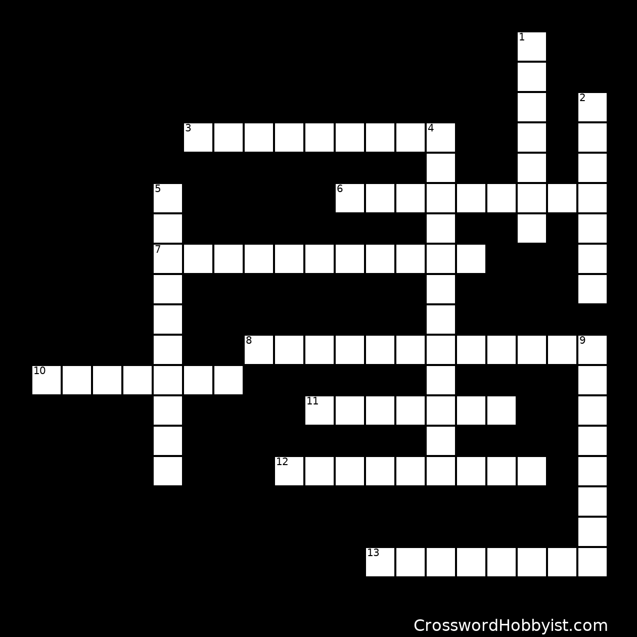 Flu Vaccination - Crossword Puzzle