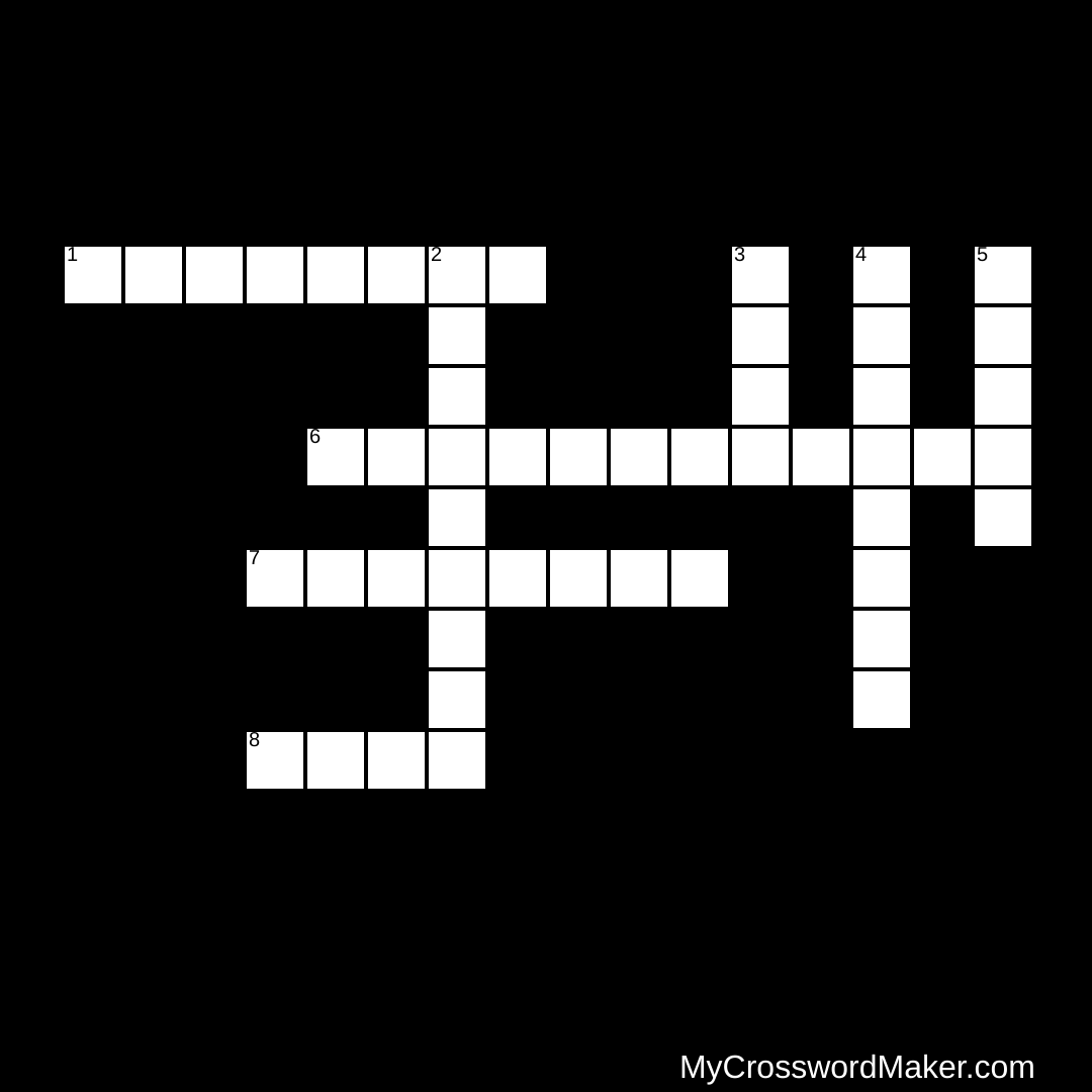 Food Science Unit Vocabulary - Crossword Puzzle