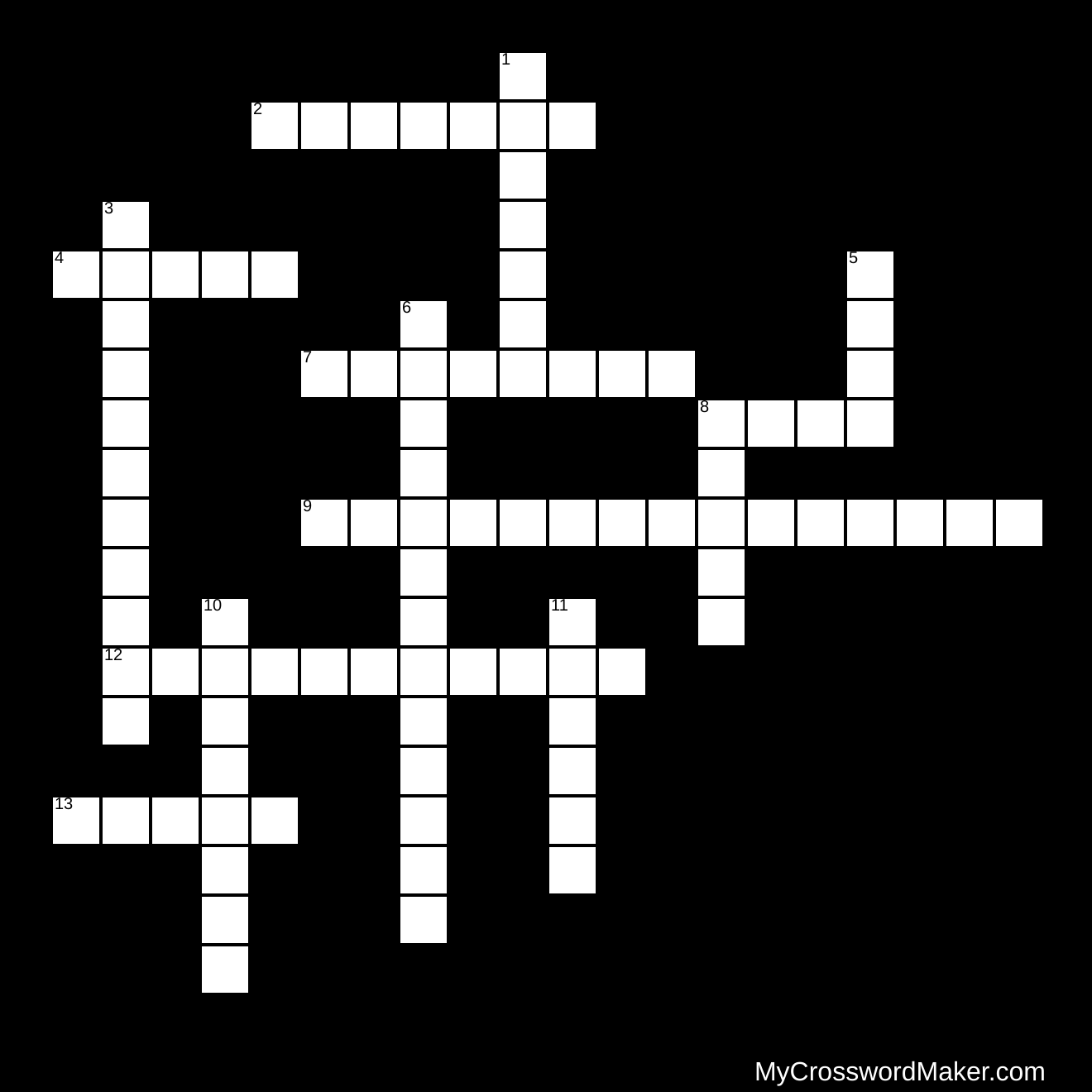 Force and Motion Vocabulary - Crossword Puzzle