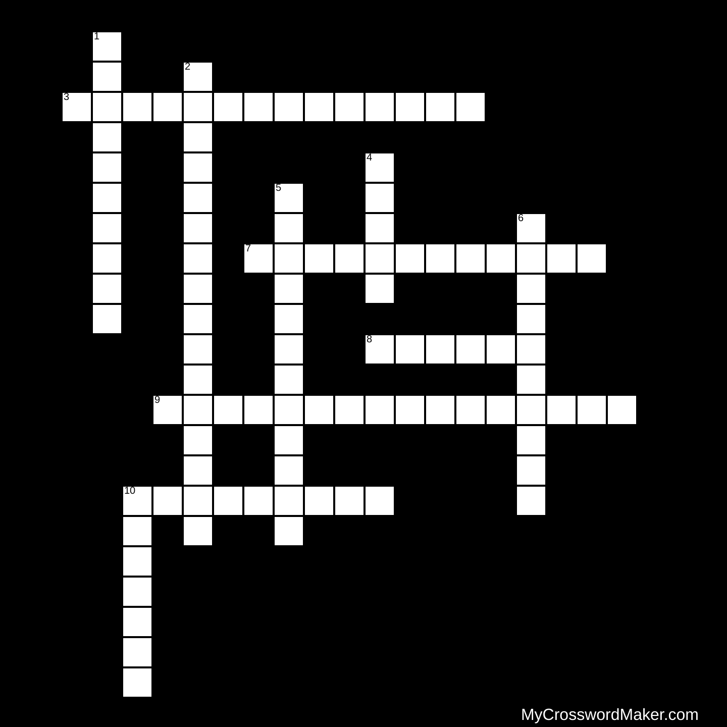 Fossils & Evolution - Crossword Puzzle