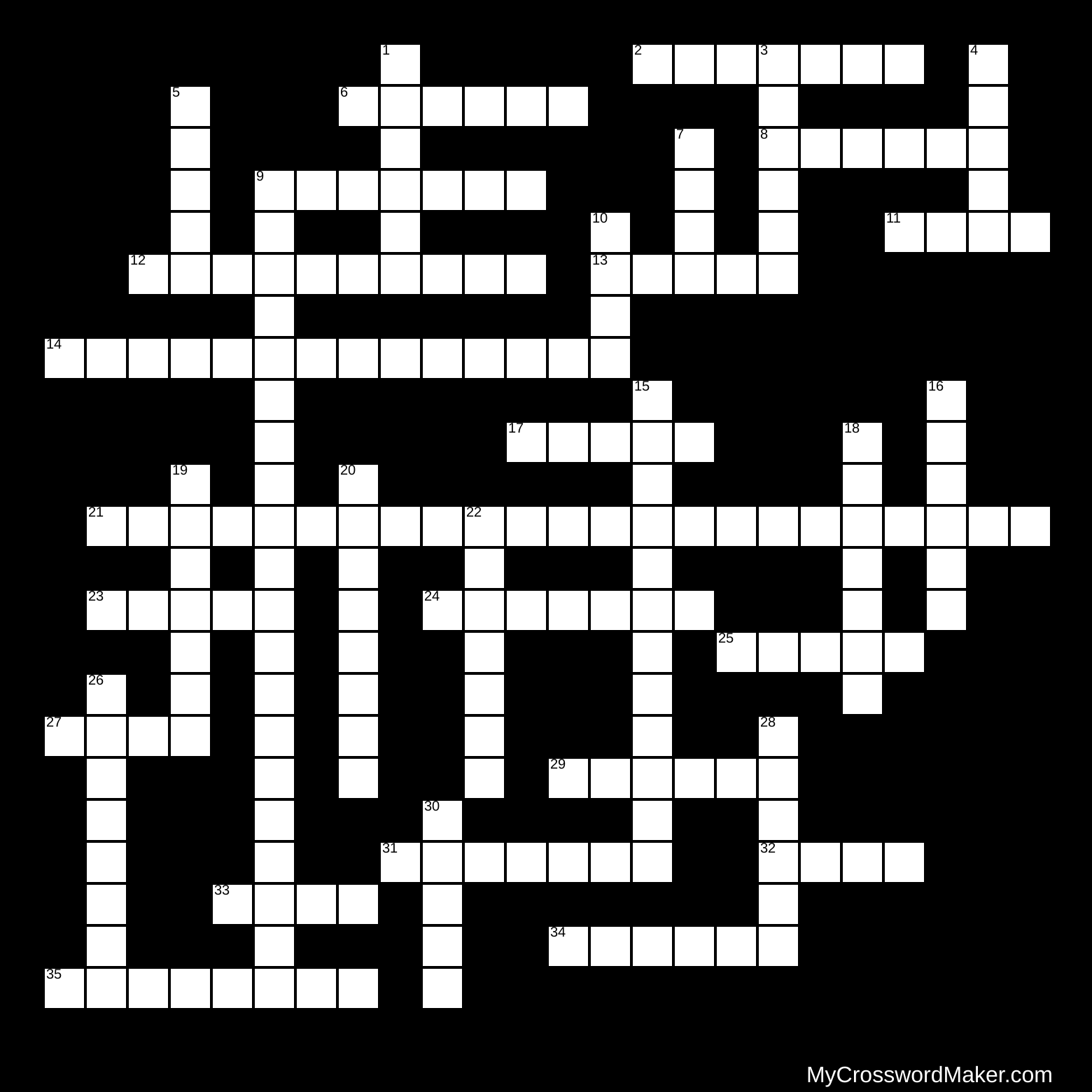 French Adjectives - Crossword Puzzle