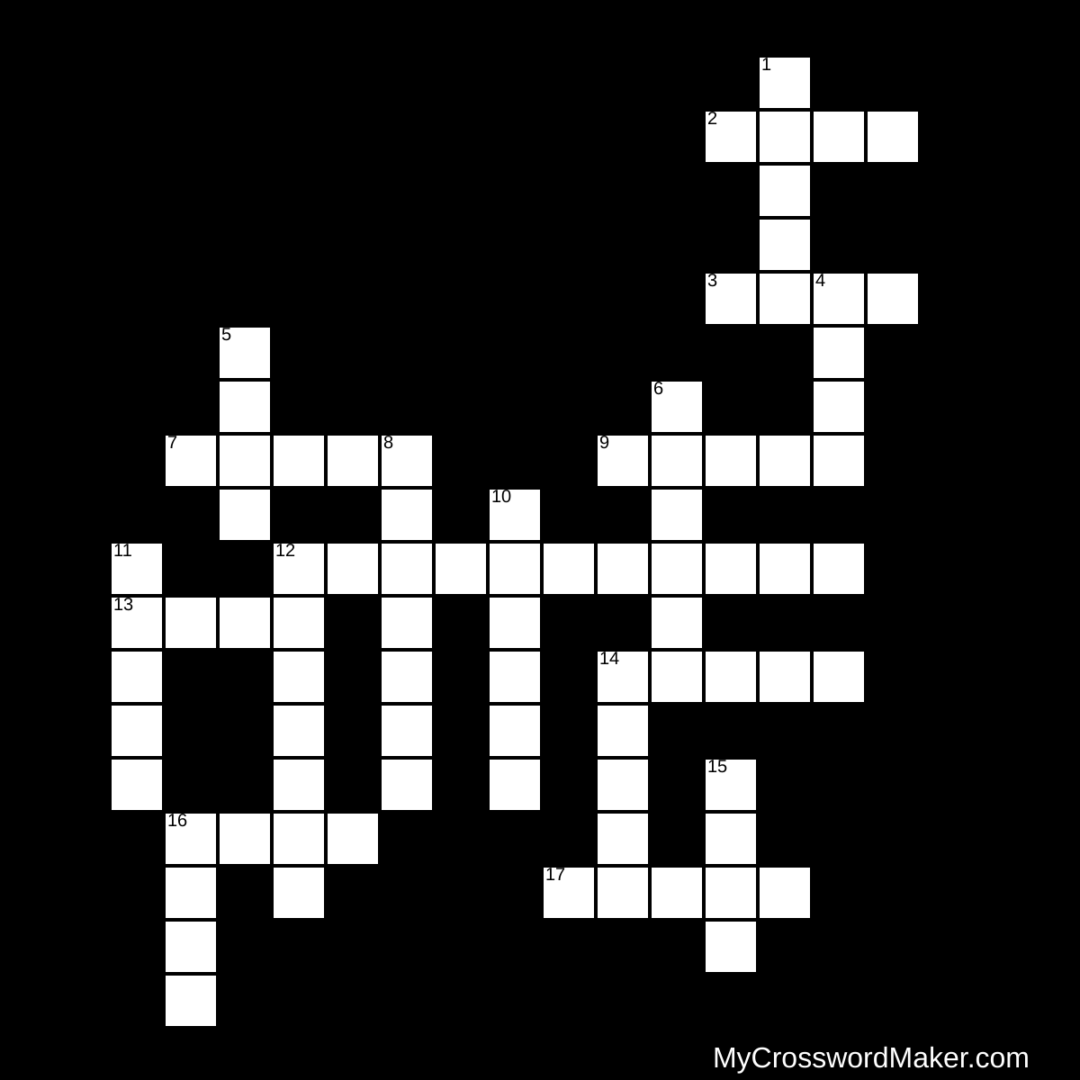 French adjectives - Crossword Puzzle