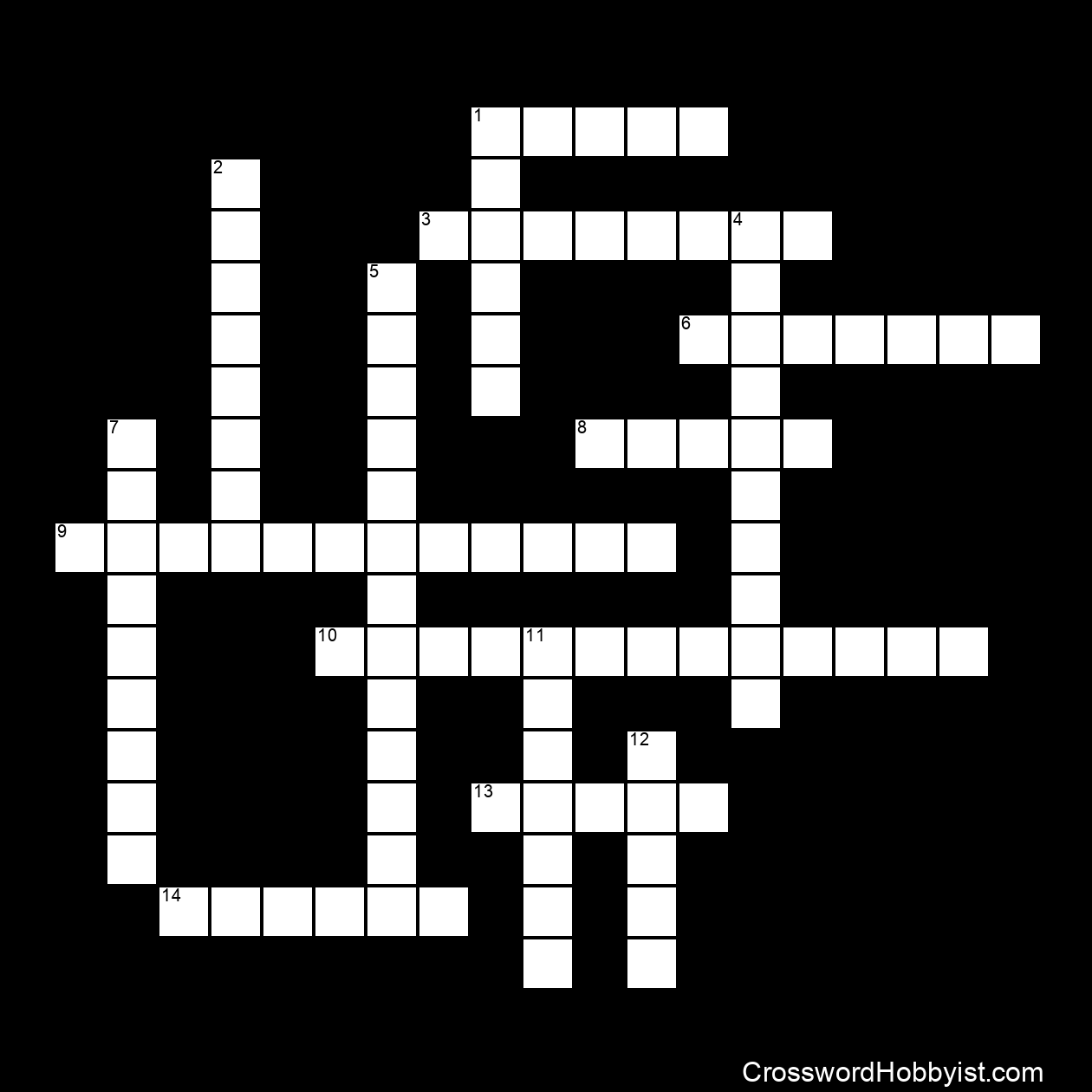 Freshwater Ecosystems - Crossword Puzzle