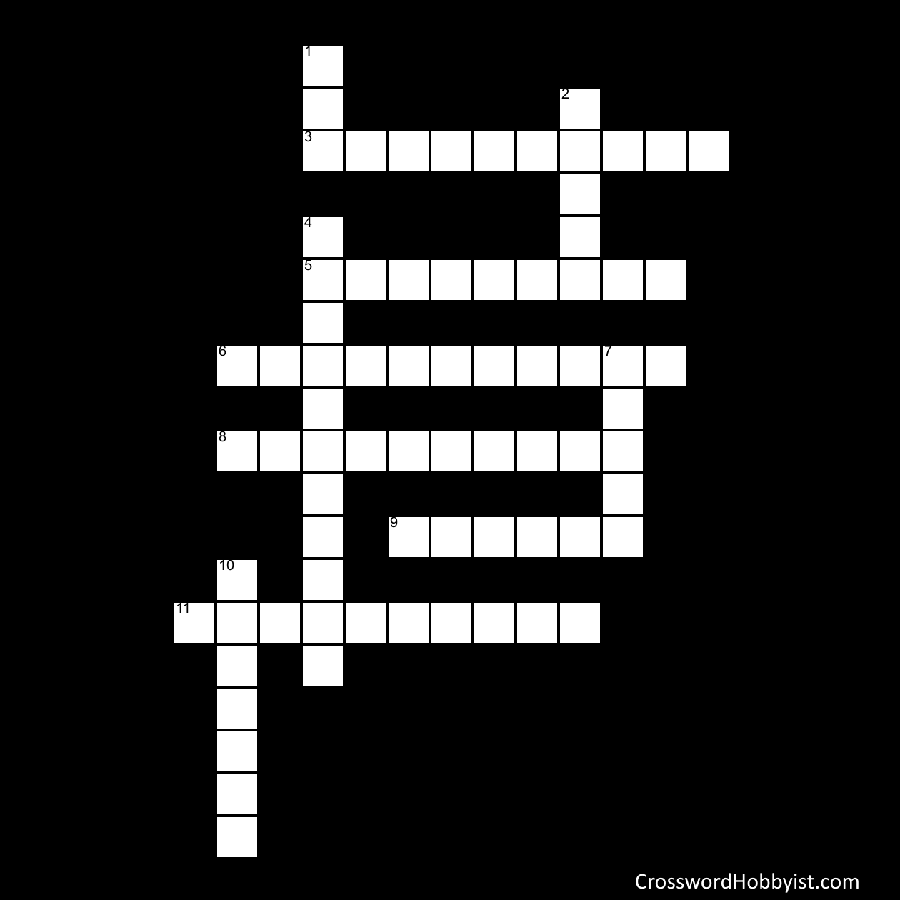 Friday Fun Day - Crossword Puzzle
