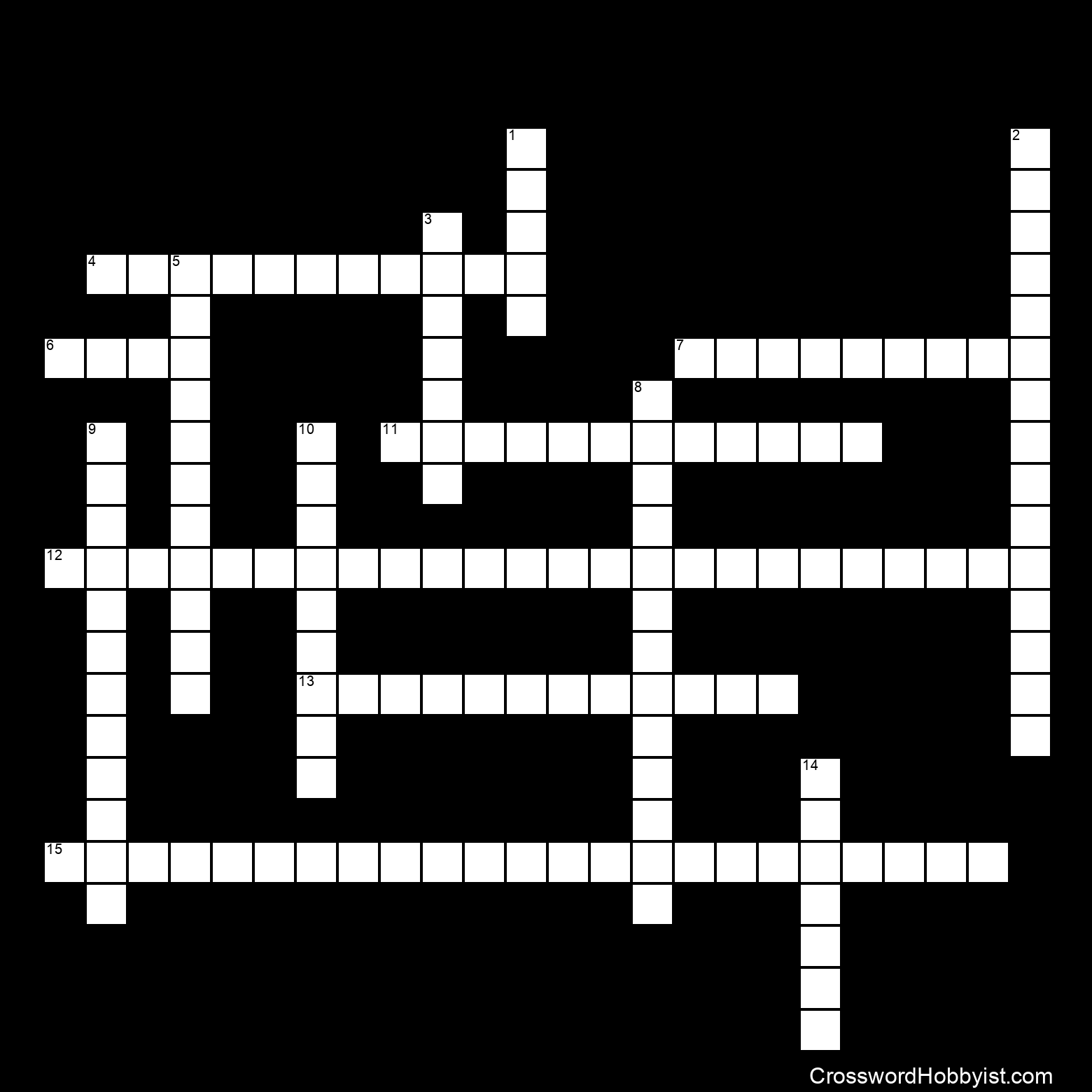 Fun Facts - Crossword Puzzle