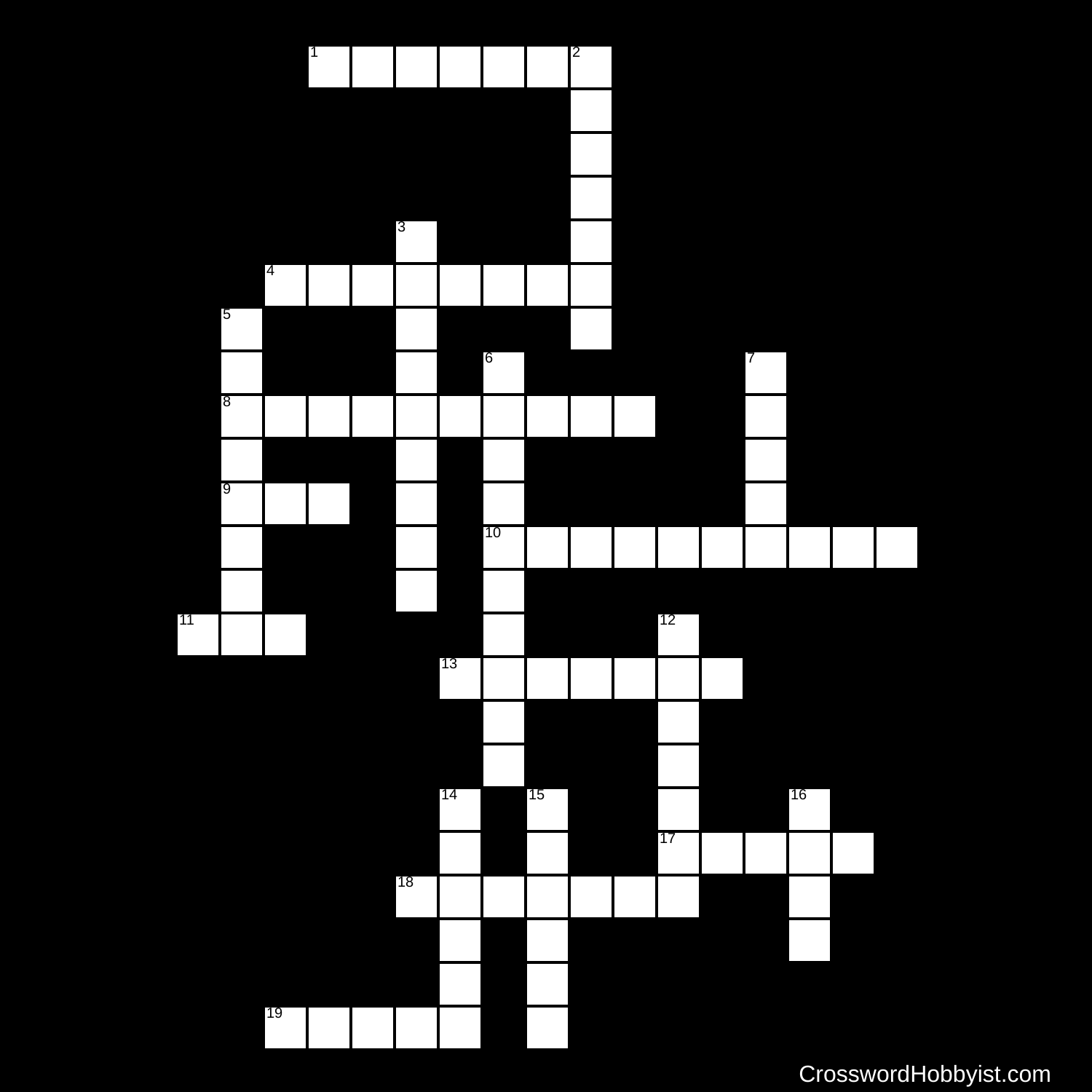 Fun Facts about Serena! - Crossword Puzzle