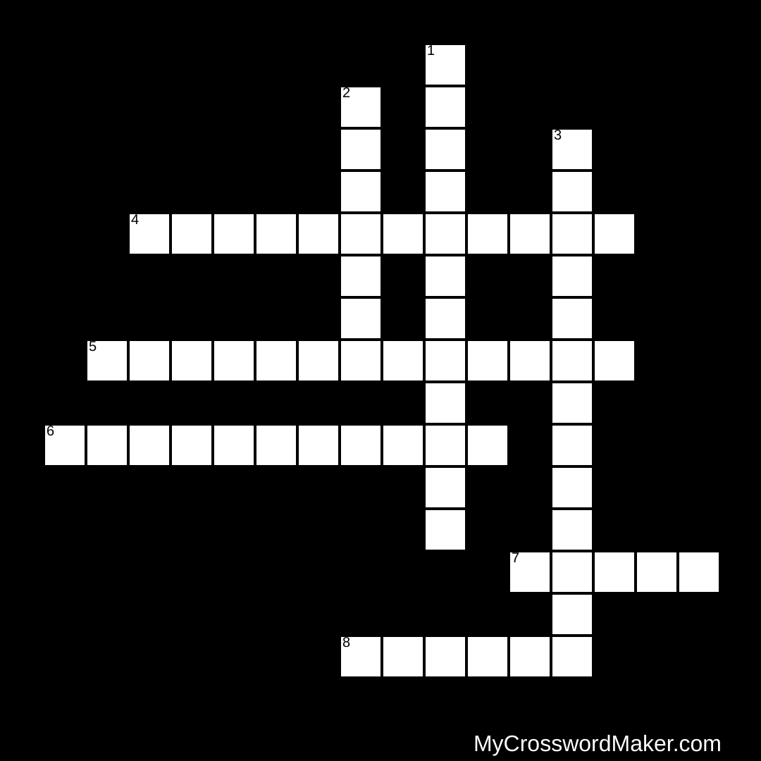 GCSE BIOLOGY - plant hormones - Crossword Puzzle