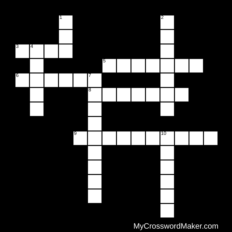 GCSE Module 3 Unit 2 - Crossword Puzzle