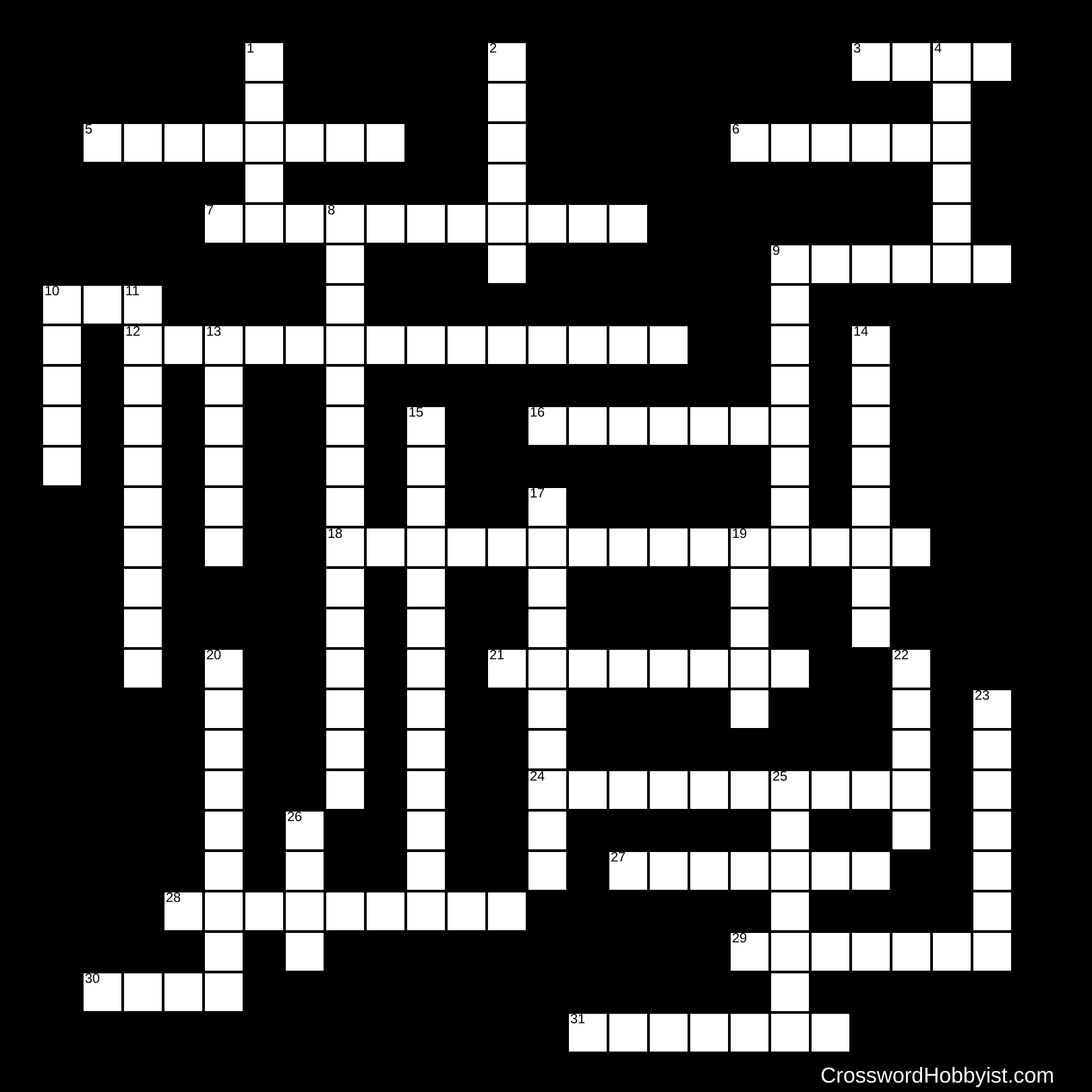 Gel Electrophoresis - Crossword Puzzle