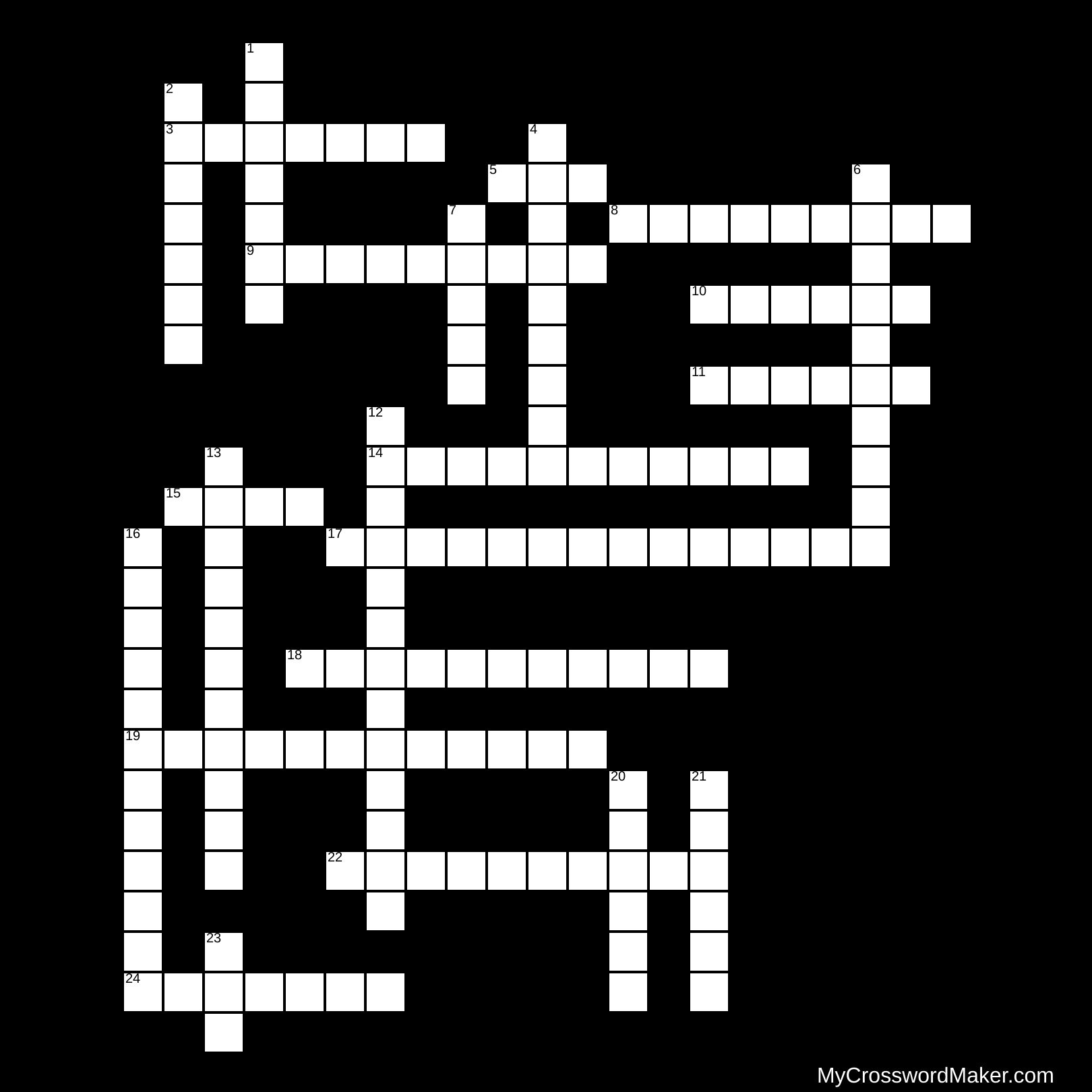 Geography Ch.17 Vocabulary CW - Crossword Puzzle