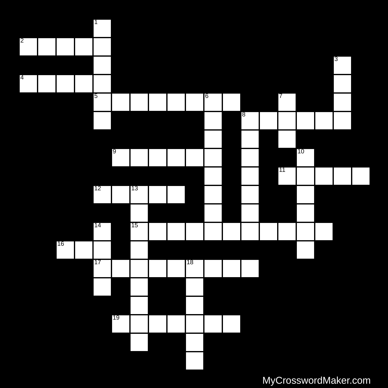 Geography and Social Studies Terms - Crossword Puzzle