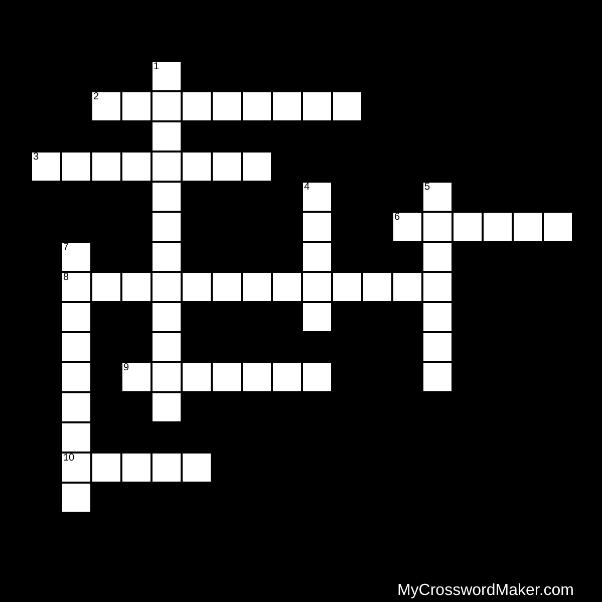 Global Inventions - Crossword Puzzle