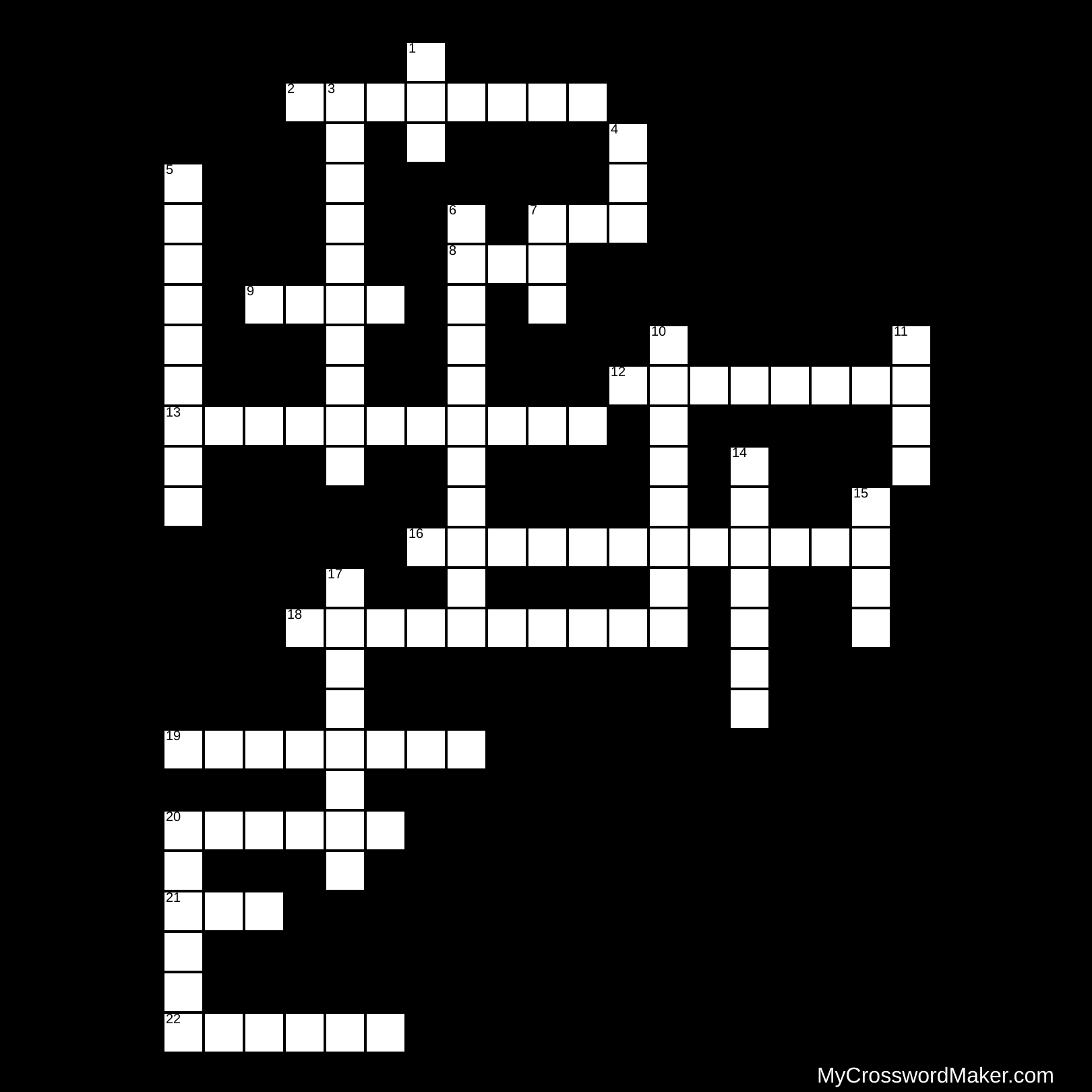 Grade 5 Algebra/Operations Vocabulary - Crossword Puzzle