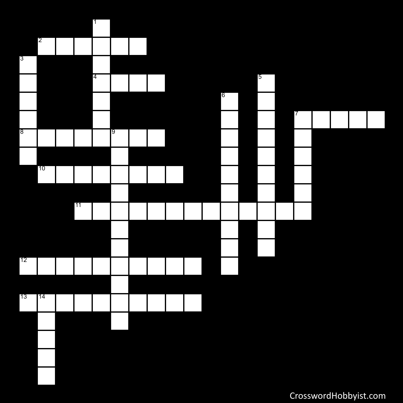 Grade 6 Vocabulary - Chapters 12-15 - Crossword Puzzle