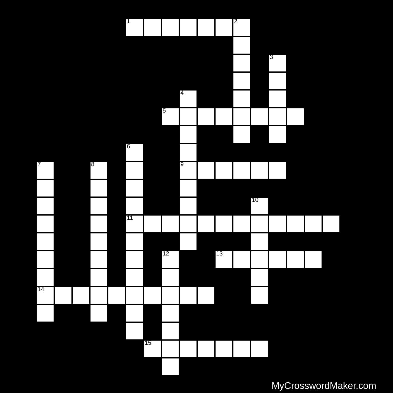 Grade 8 Vocabulary - Chapters 3-5 - Crossword Puzzle