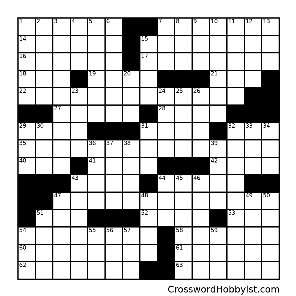 Haphazard Construction - Crossword Puzzle