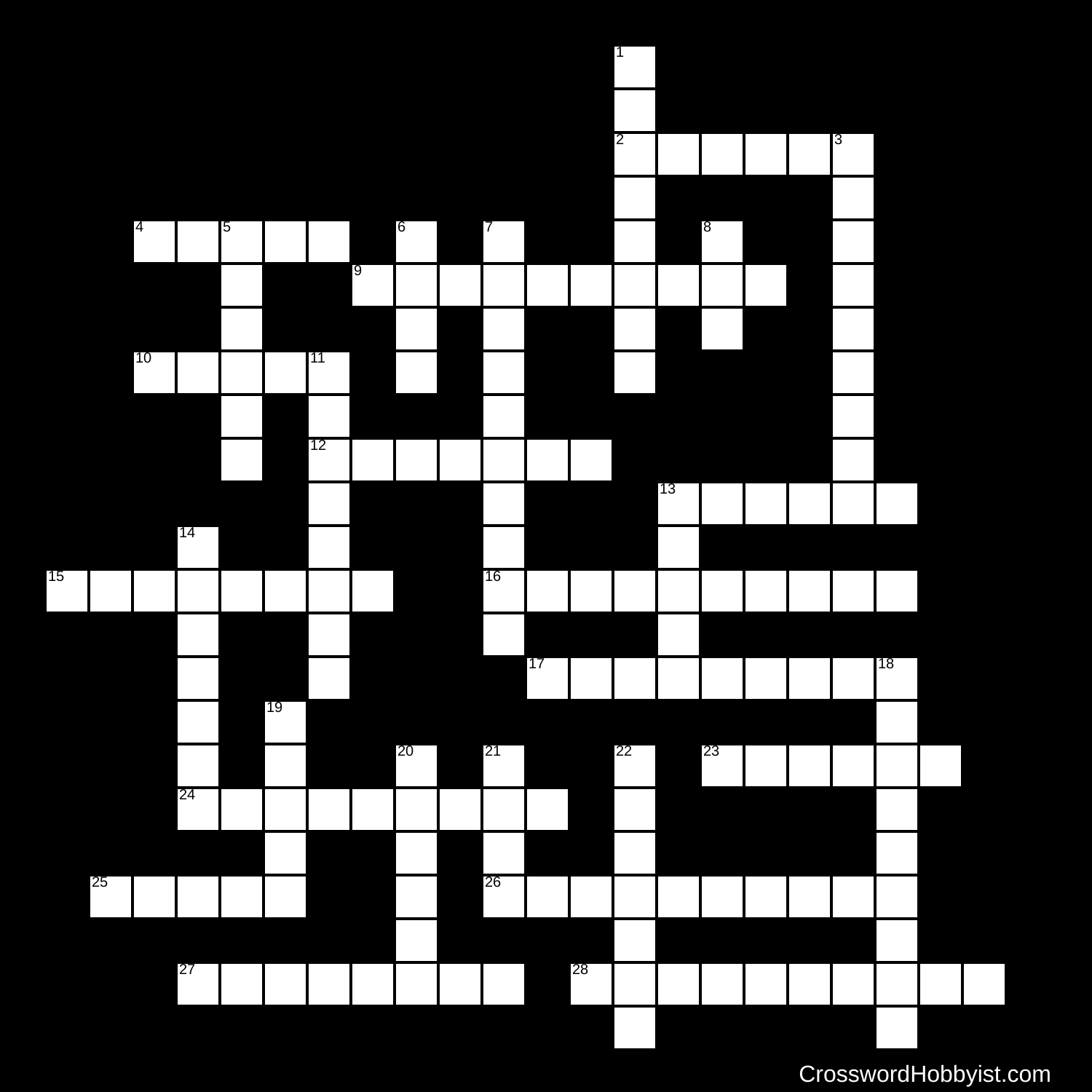 Happy birthday! - Crossword Puzzle