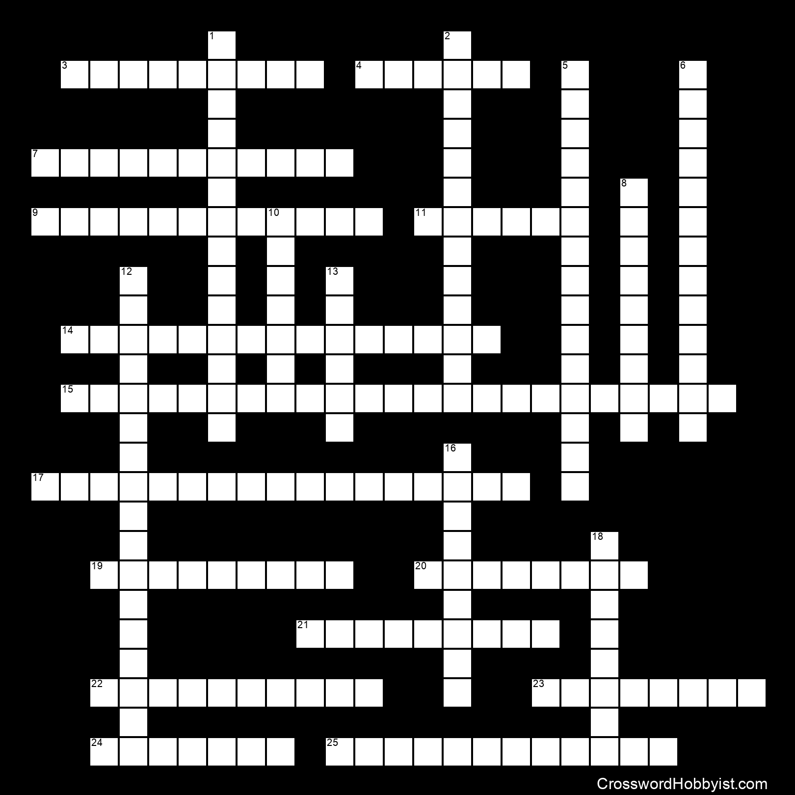 History Chapter 1 - Crossword Puzzle