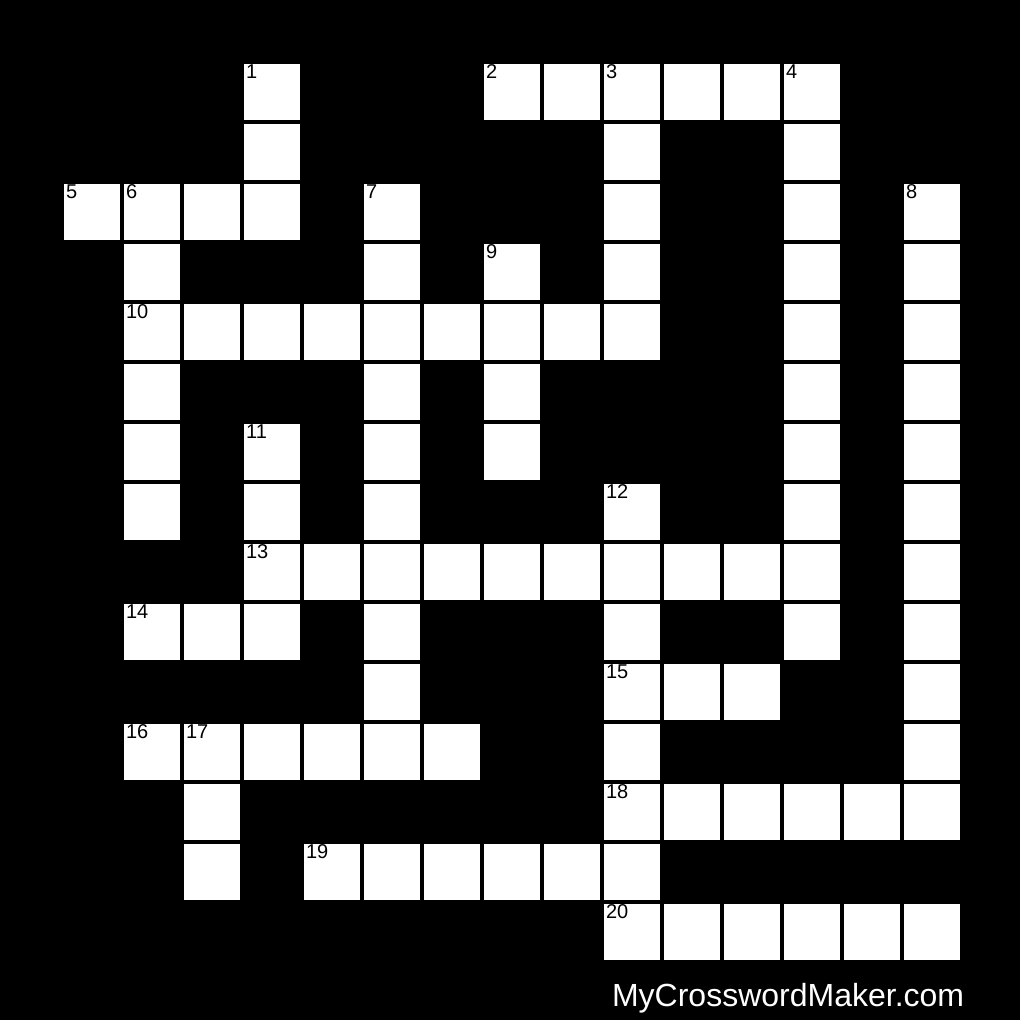 History of American Baseball - Crossword Puzzle