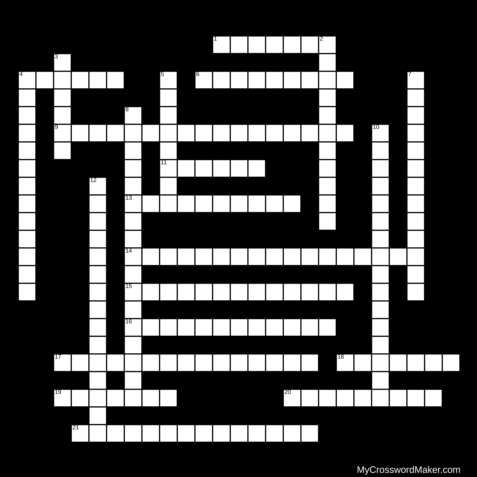 History of Law Enforcement - Crossword Puzzle