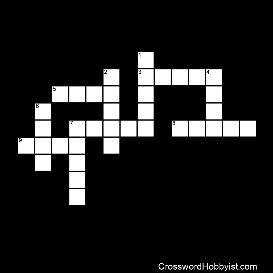 Homophones 2 - Crossword Puzzle