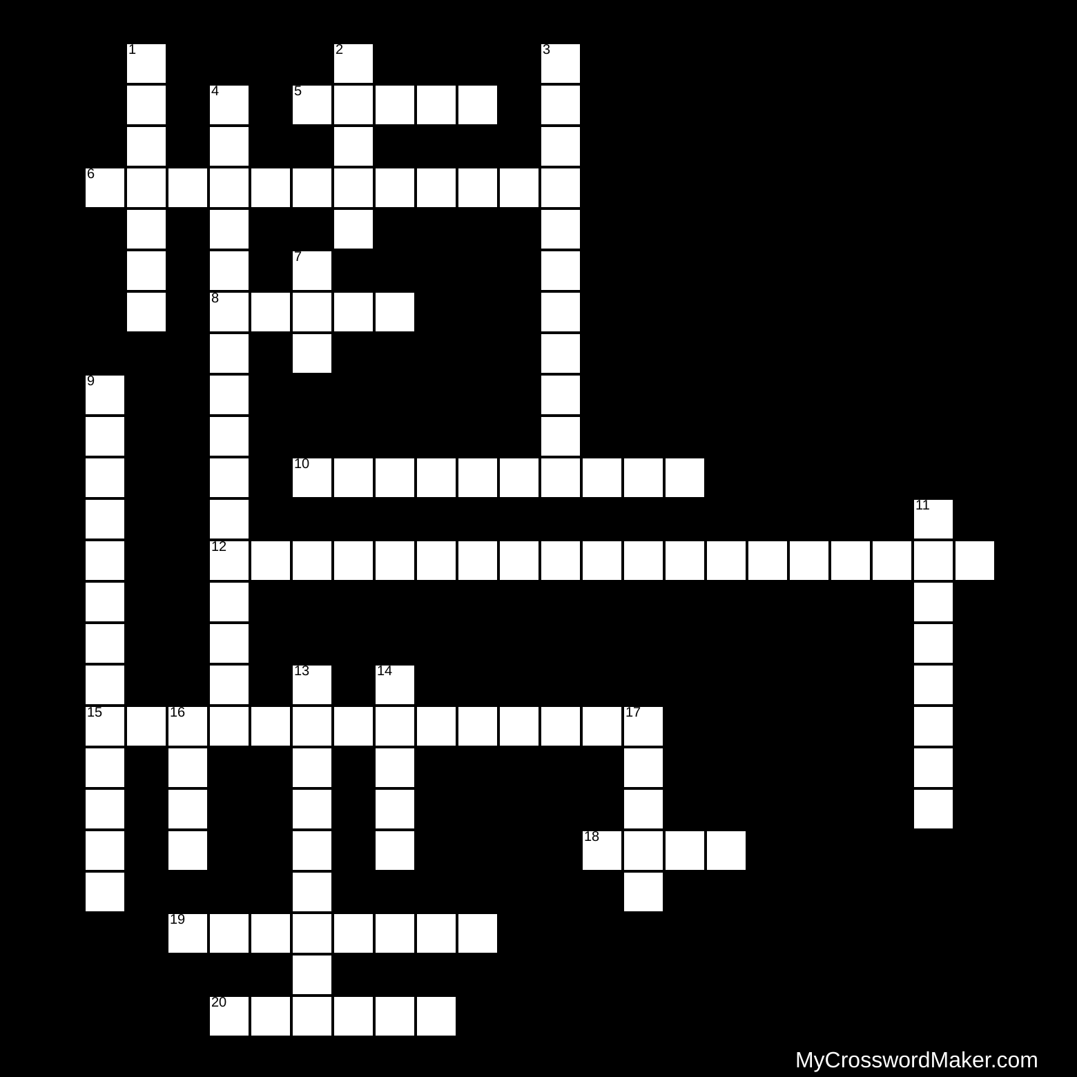 Hortens Miraculous Mechanisms - Crossword Puzzle