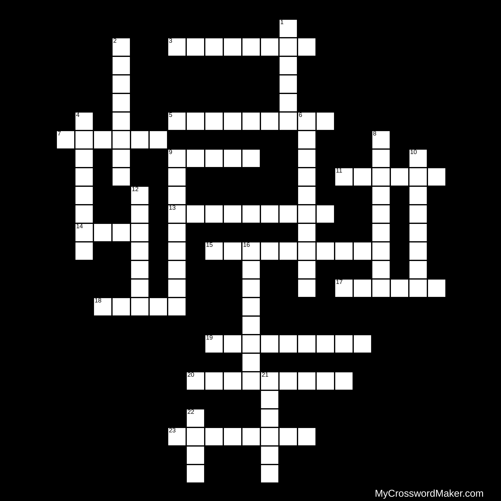 Housing Vocabulary - Crossword Puzzle