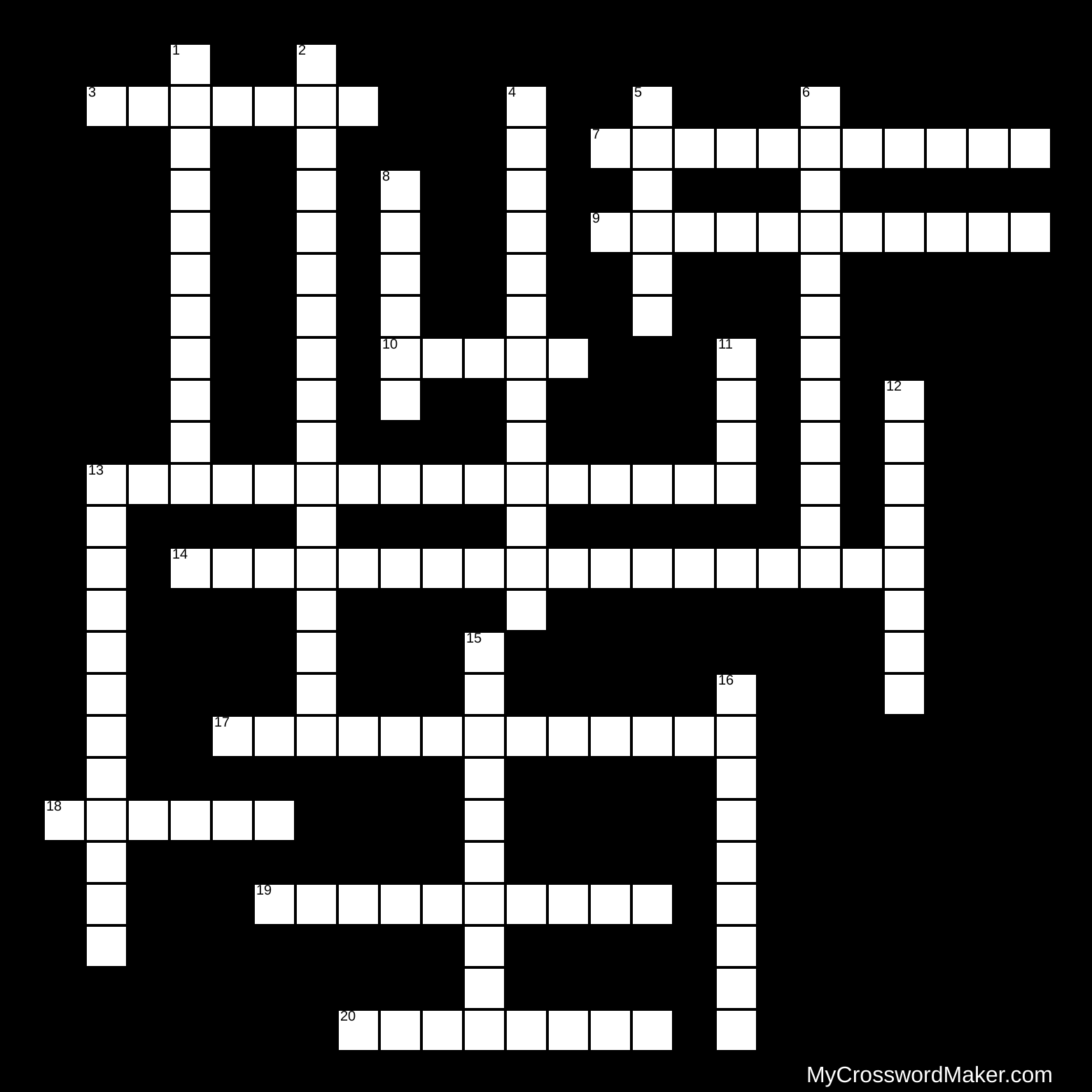 IB Biology Vocab - 3.1 - Crossword Puzzle