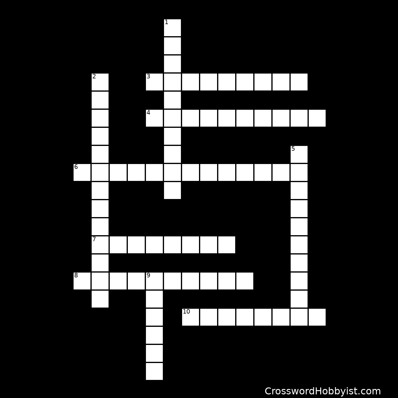 IB-PYP Learner Profile - Crossword Puzzle