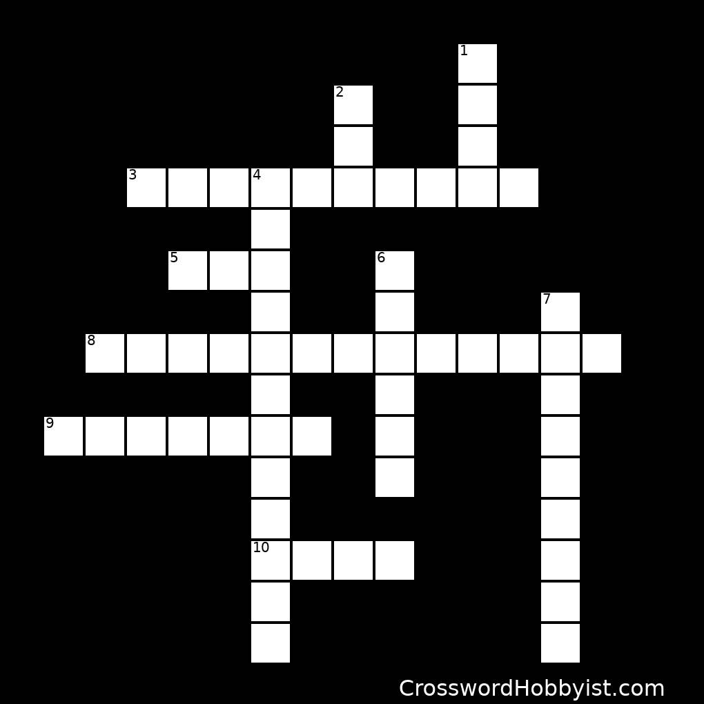 Immunizations - Crossword Puzzle